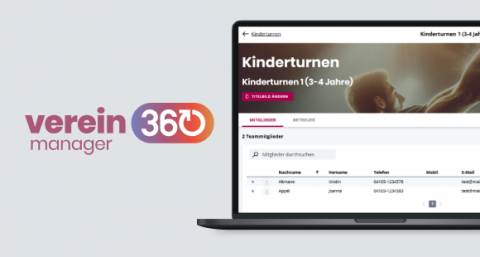 Das Hilfe-Center von verein360 mit FAQ und Tutorials